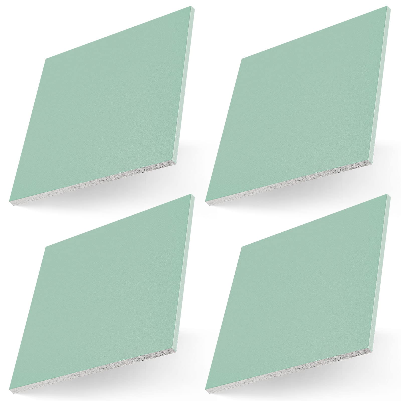 Amylove Drywall Repair Panel Drywall Patch Panel Drywall Repair for Mend Wall Repair (2 Pcs,Green,12 x 12 x 1/2 Inch)