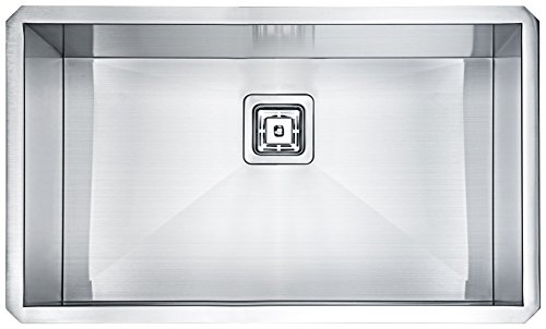 ANZZI 30" Stainless Steel Undermount Kitchen Sink - Satin - Vanguard Series K-AZ3018-1AS