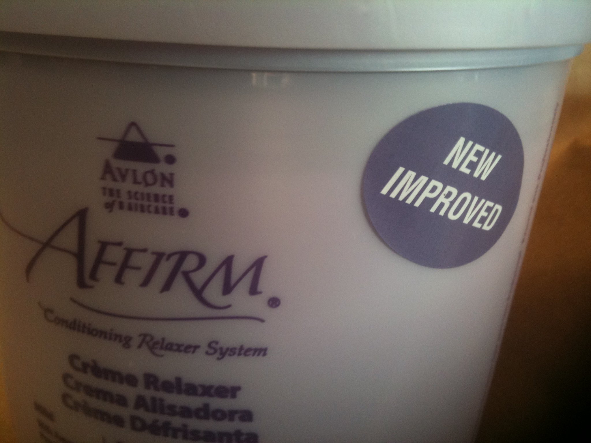 Avlon Affirm Creme Relaxer Original Formula (4LB) Resistant