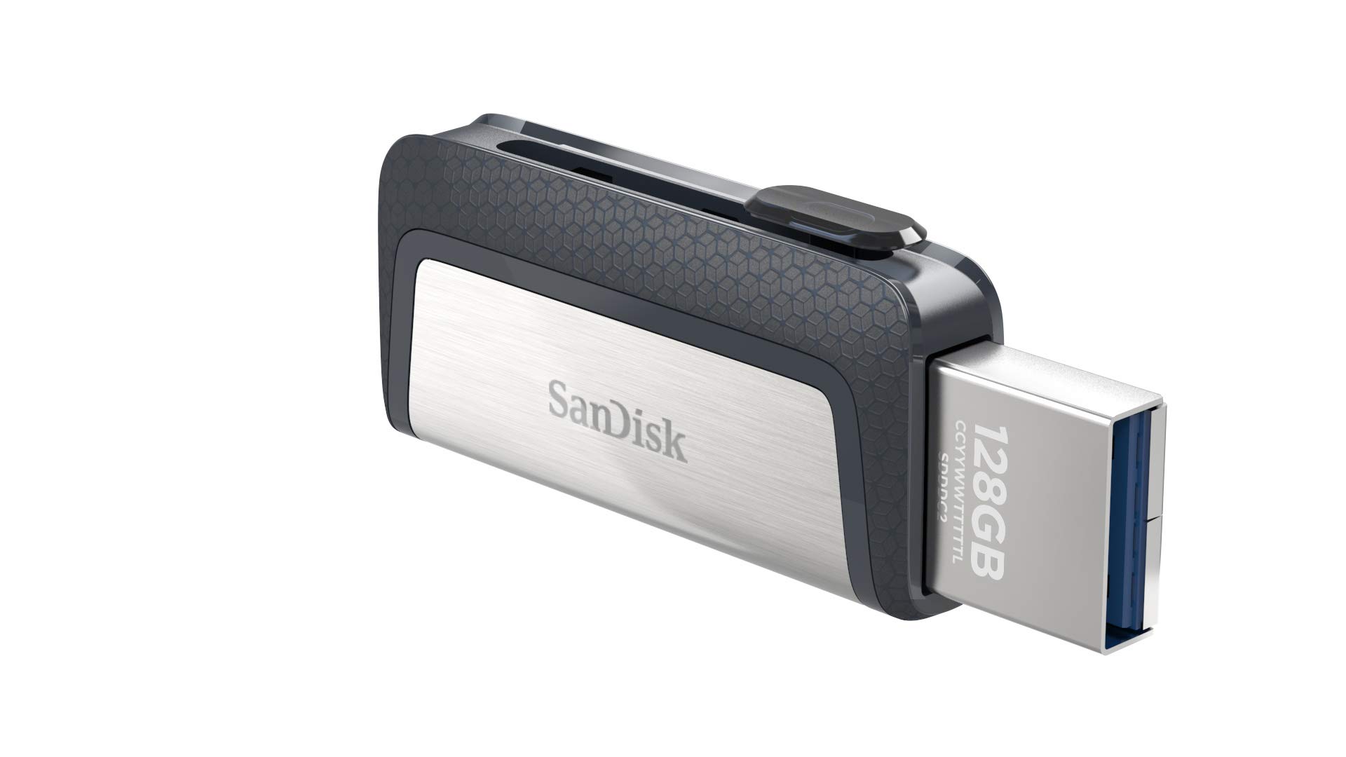 SanDisk 64GB Ultra Dual Drive USB Type-C - USB-C, USB 3.1 - SDDDC2-064G-G46, Grey/Silver & 32GB Ultra Dual Drive USB Type-C - USB-C, USB 3.1 - SDDDC2-032G-G46