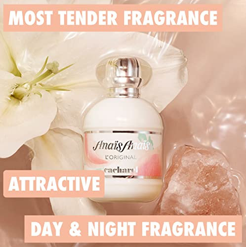 Cacharel Anais Anais Eau de Toilette Spray Perfume for Women, 3.4. Fl. Oz.