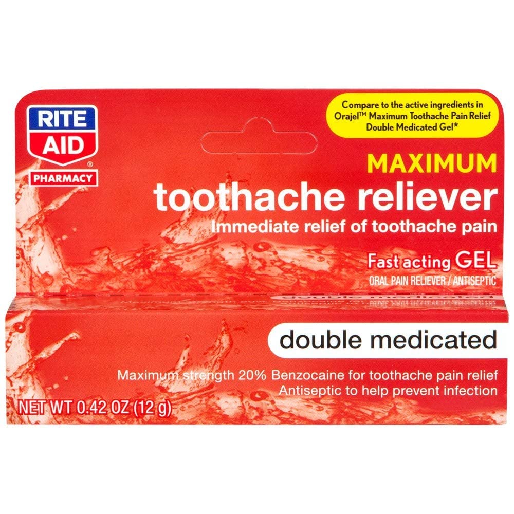 Rite Aid Toothache Relief Oral Gel - 0.42 oz