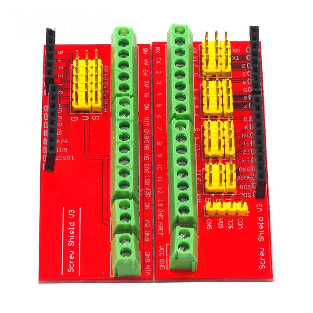 Screw Shield V1 Terminal V3 Expansion Board is Compatible UNO R3 Interactive Media Moudle for Arduino