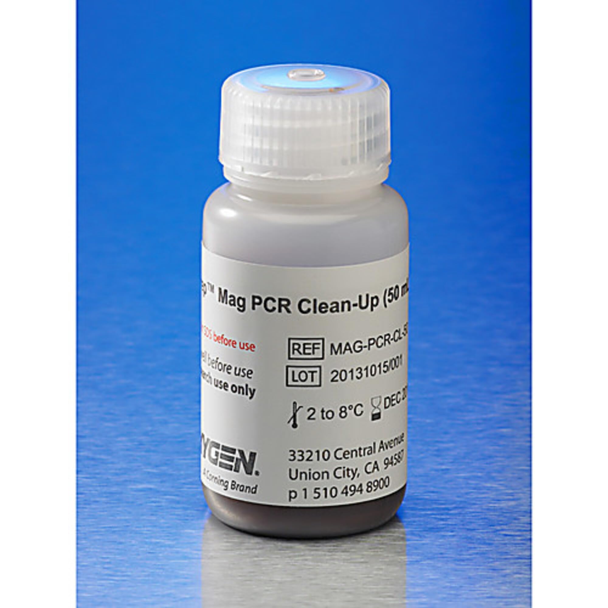 Corning Axygen MAG-PCR-CL-250 Borosilicate Glass AxyPrep Mag PCR Clean-Up Kit, 250 mL Capacity