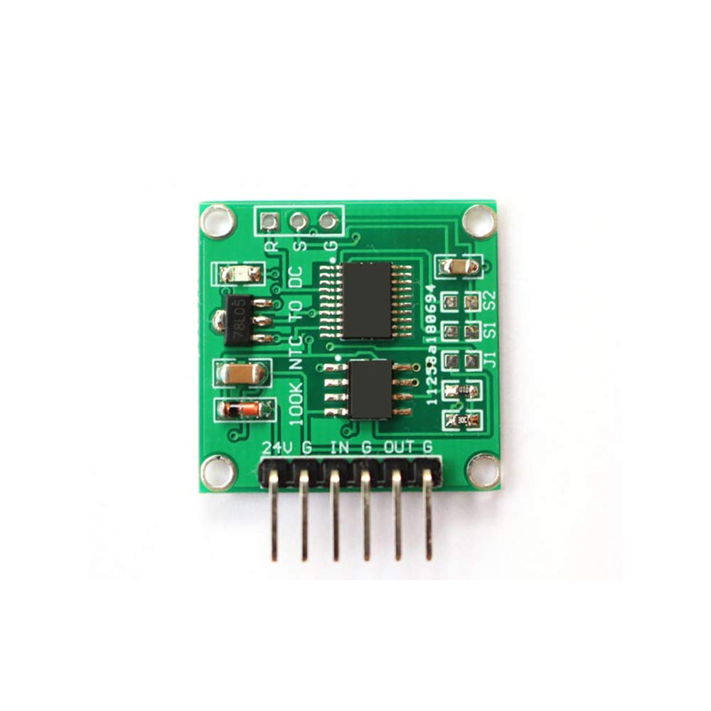Q-BAIHE Thermistor Voltage 100K NTC to 0-5V 0-10V Linear to Temperature Transmitter