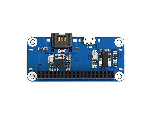 Waveshare Ethernet/USB HUB HAT, Compatible with Raspberry Pi 5/4B/3B/Zero/Zero W/Zero 2W/Pico/Pico W/Pico WH, 1x RJ45 Ethernet Port, 3X USB Ports