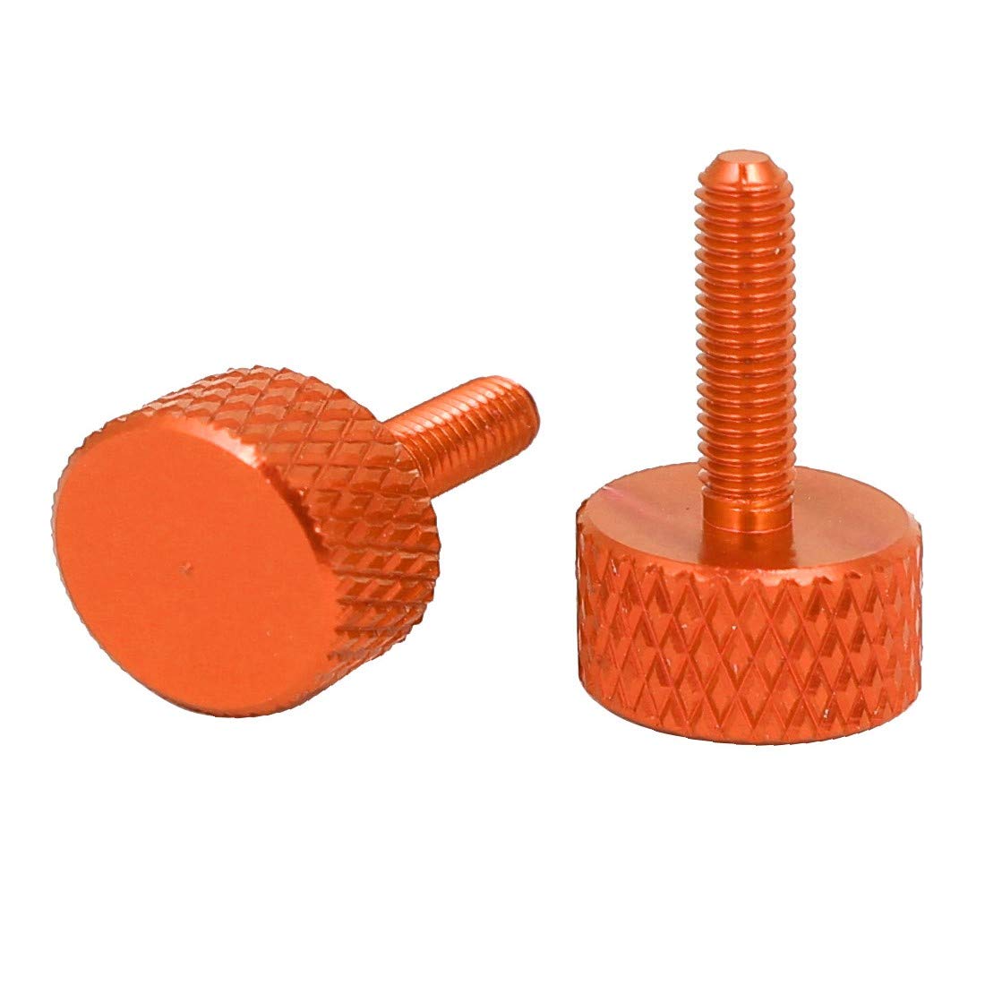 New Lon0167 Computer PC Featured Graphics Card Knurled reliable efficacy Head Thumb Screws Orange M3x12mm 4pcs(id:ba3 8f f7 d66)