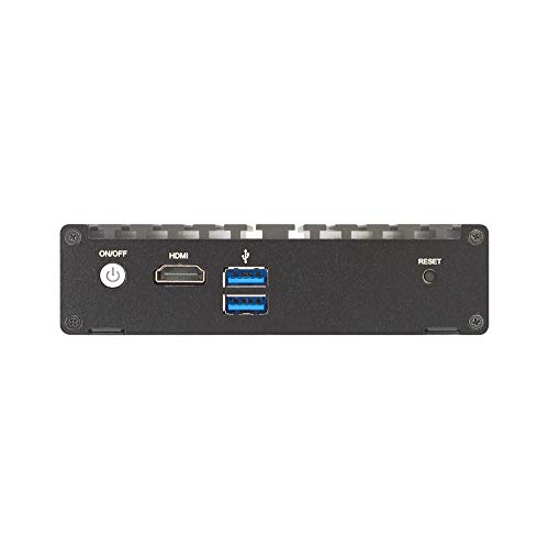 Jetway HBJC430U941-316B Celeron N3160 Fanless IoT Gateway Mini PC, 4 x GbE LAN (8GB Memory, No OS)