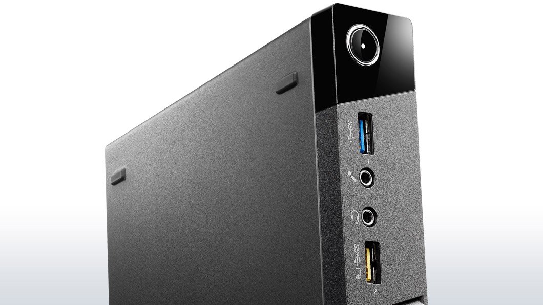 Lenovo ThinkCentre M73P Tiny Desktop, Intel Dual-Core 2.6GHz, 8GB RAM, 1TB SSD, 2-Monitor Support, DisplayPort, HDMI, VGA, AC Wi-Fi, Bluetooth - Windows 10 Pro (Renewed)
