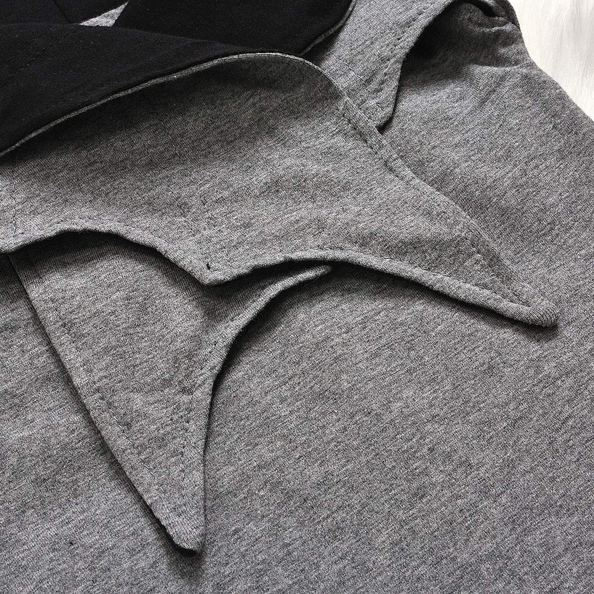puseky Baby Cute Bat Sleeping Bag Newborn Hooded Swaddle Blanket Sack Crib Wrap for Boys and Girls Dark Gray