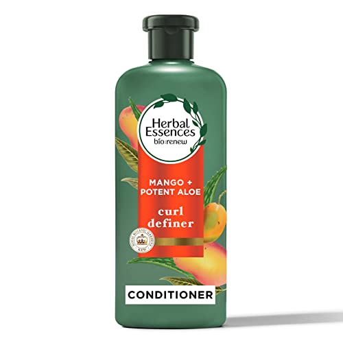 Herbal Essences Bio: Renew Potent Aloe + Mango Conditioner for Curly Hair 13.5 Fl Oz, 5.523 Fl Oz