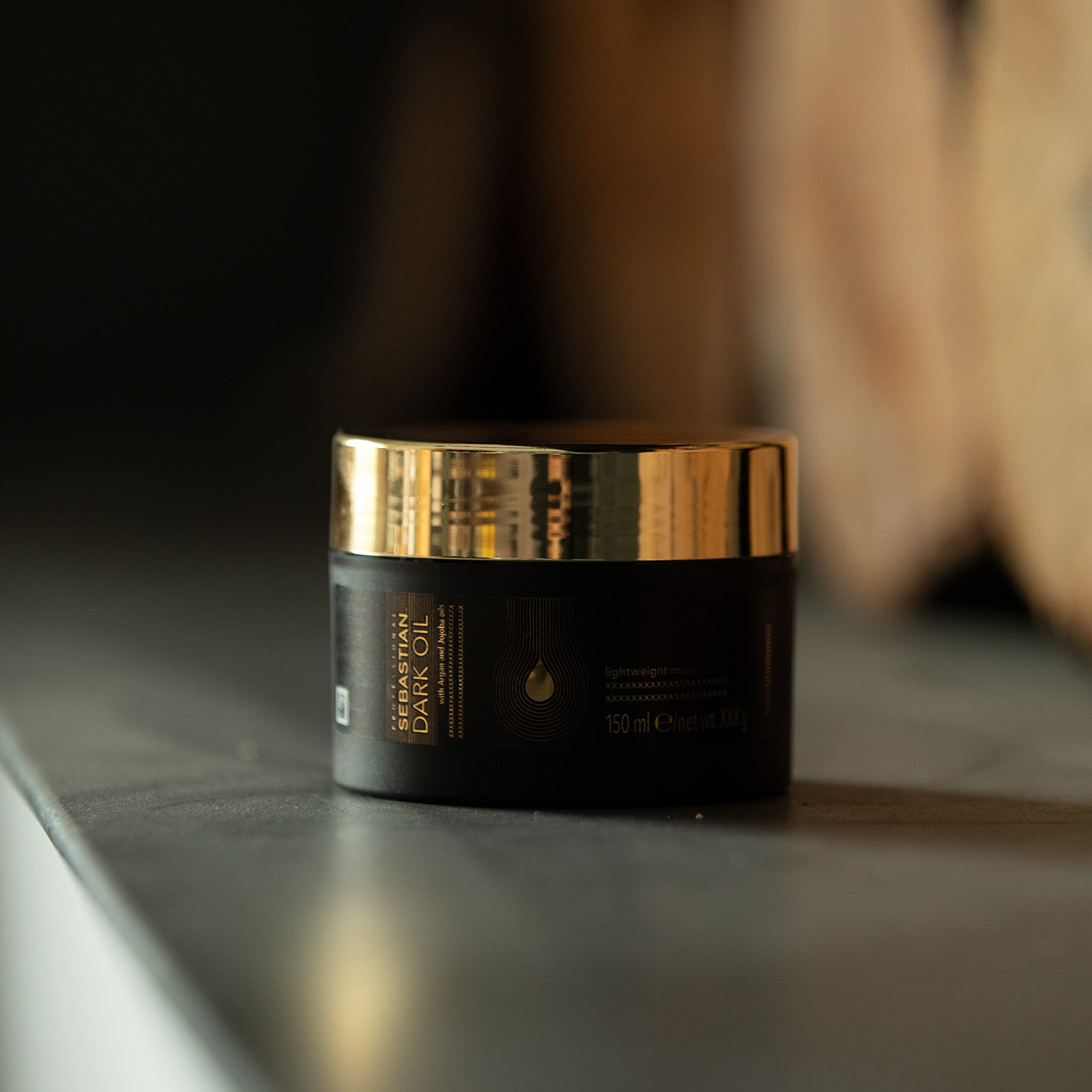 Sebastian Dark Oil Lightweight Mask, with Jojoba and Argan Oils, 5.1 oz