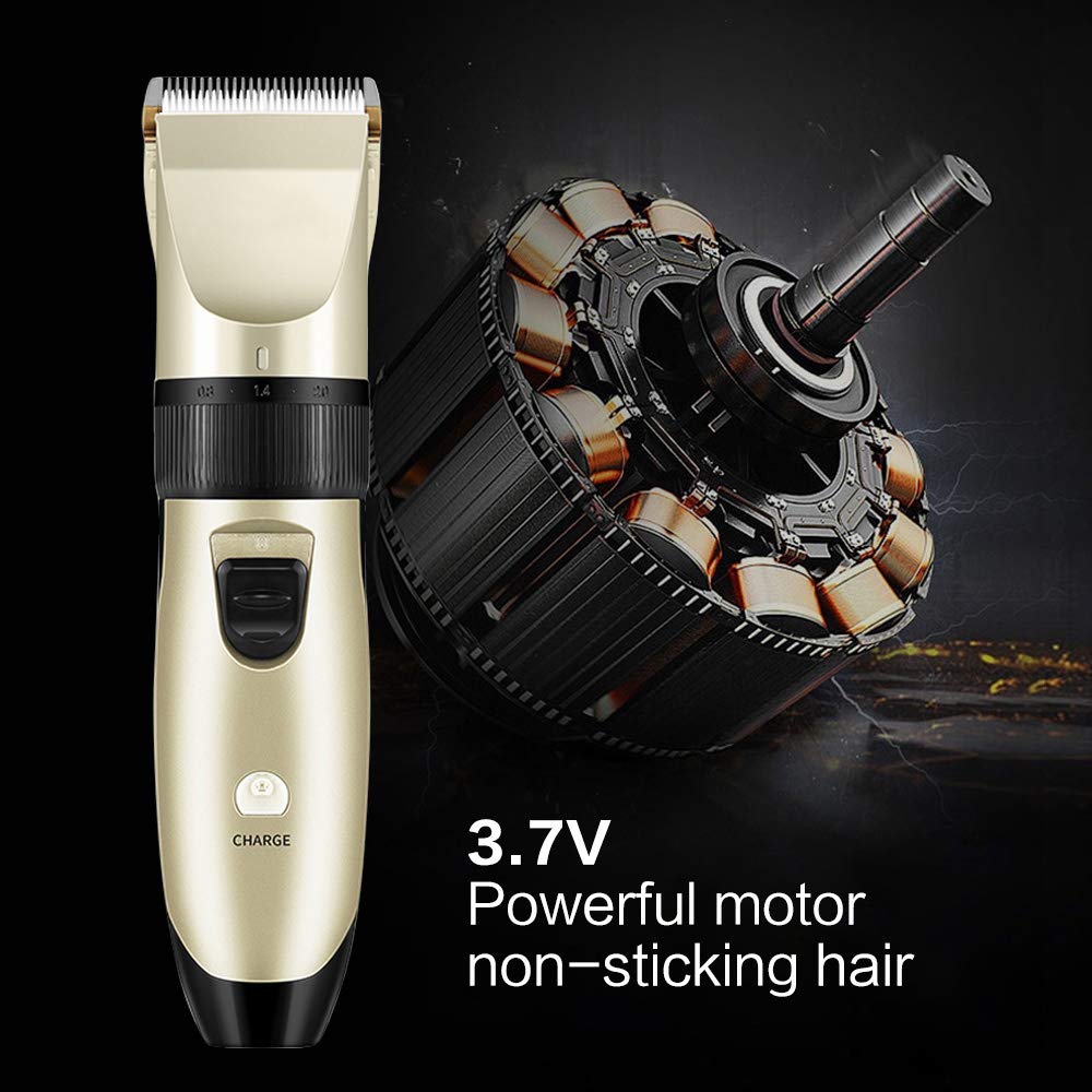 generies Hair Clippers for Men Body Hair Removal Machine with 4 Combs Electric Razor Cordless & Corded Rechargeable Hair Beard Trimmer