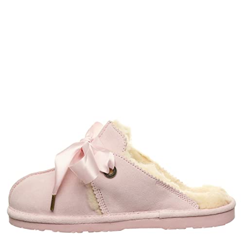 BEARPAW Women's Jolietta Pale Pink Size 7 | Women's Slippers | Women's Shoes | Comfortable & Light-Weight
