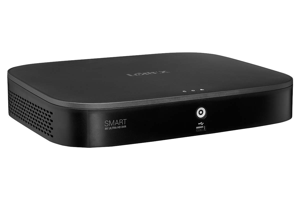 4K Ultra HD 8 Channel Digital Video Recorder with Smart Motion Detection and Smart Home Voice Control 2TB