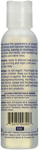 B&C 1001 Skin Tight Ointment Regular For Razor Bumps & Ingrown Hair, for Men & Women, 4 Ounce (118ml)