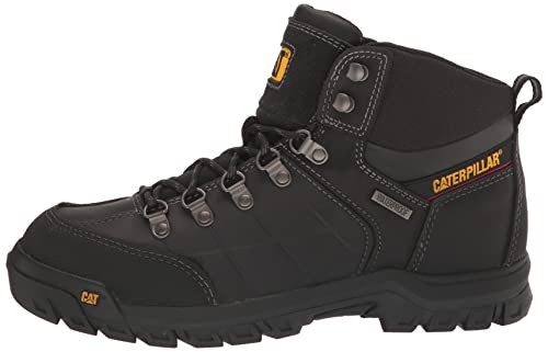 Cat Footwear Men's Threshold Waterproof Soft Toe Work Boot, Black, 10.5