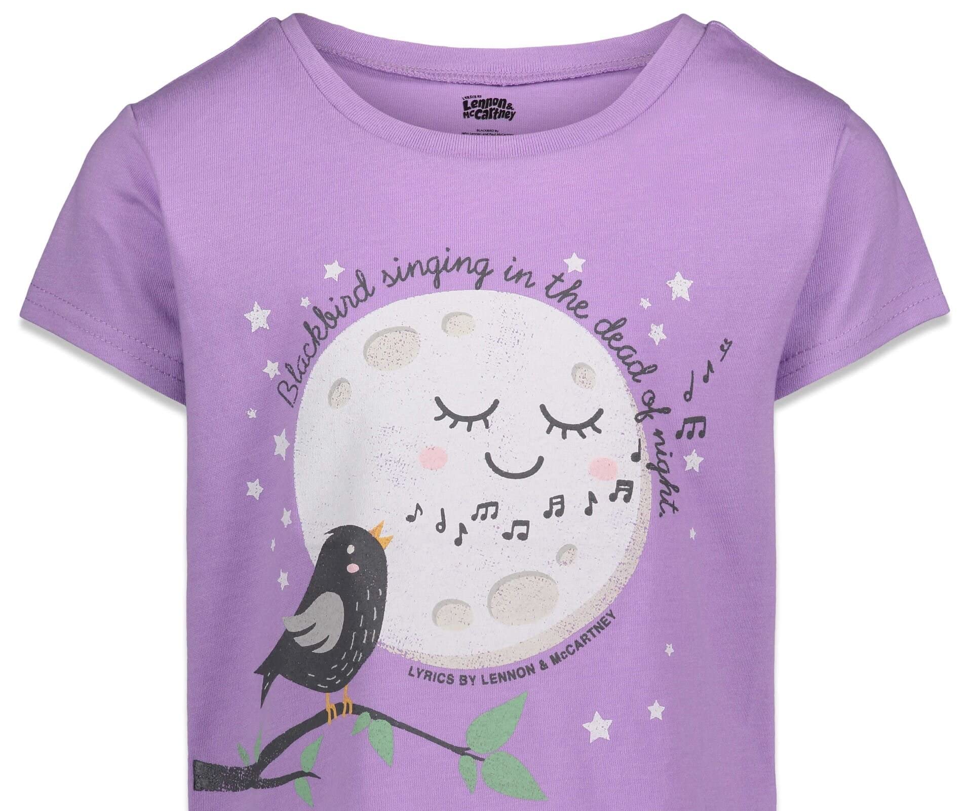 Lyrics by Lennon and McCartney Lennon & McCartney Infant Baby Girls 5 Pack T-Shirts The Beatles 18 Months
