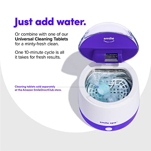 SmileDirectClub Smile Spa Ultrasonic and UV Cleaning Machine for Aligners, Retainers, Toothbrush Heads, and More