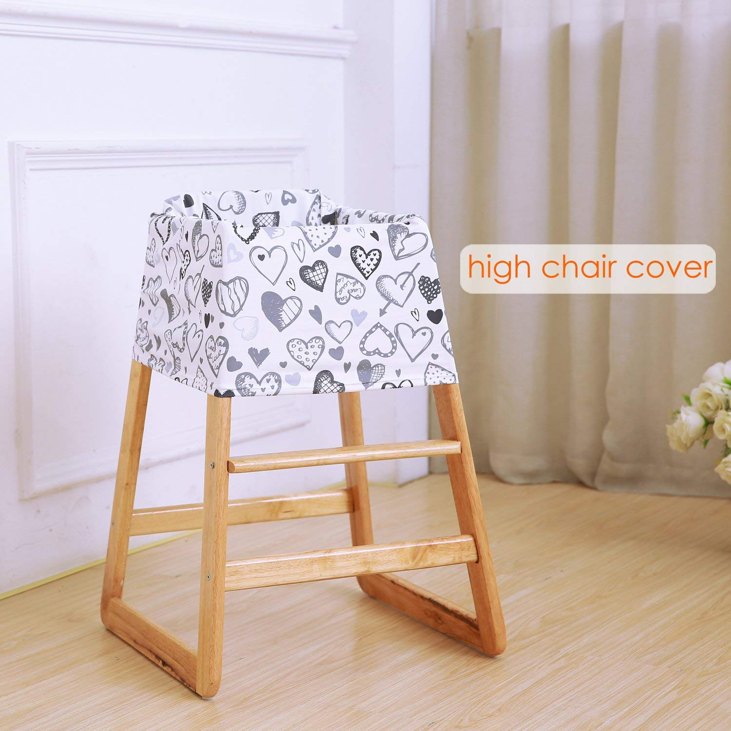 Baby Car Seat Covers, Carseat Canopy, Boys Girls Privacy Breastfeeding Cover (Grey Heart)