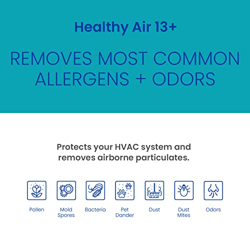 AprilAire 413CBN Replacement Filter for AprilAire Whole House Air Purifiers - MERV 13 with Carbon, Healthy Home Allergy + Odor Reduction, 16x25x4 Air Filter (Pack of 2)