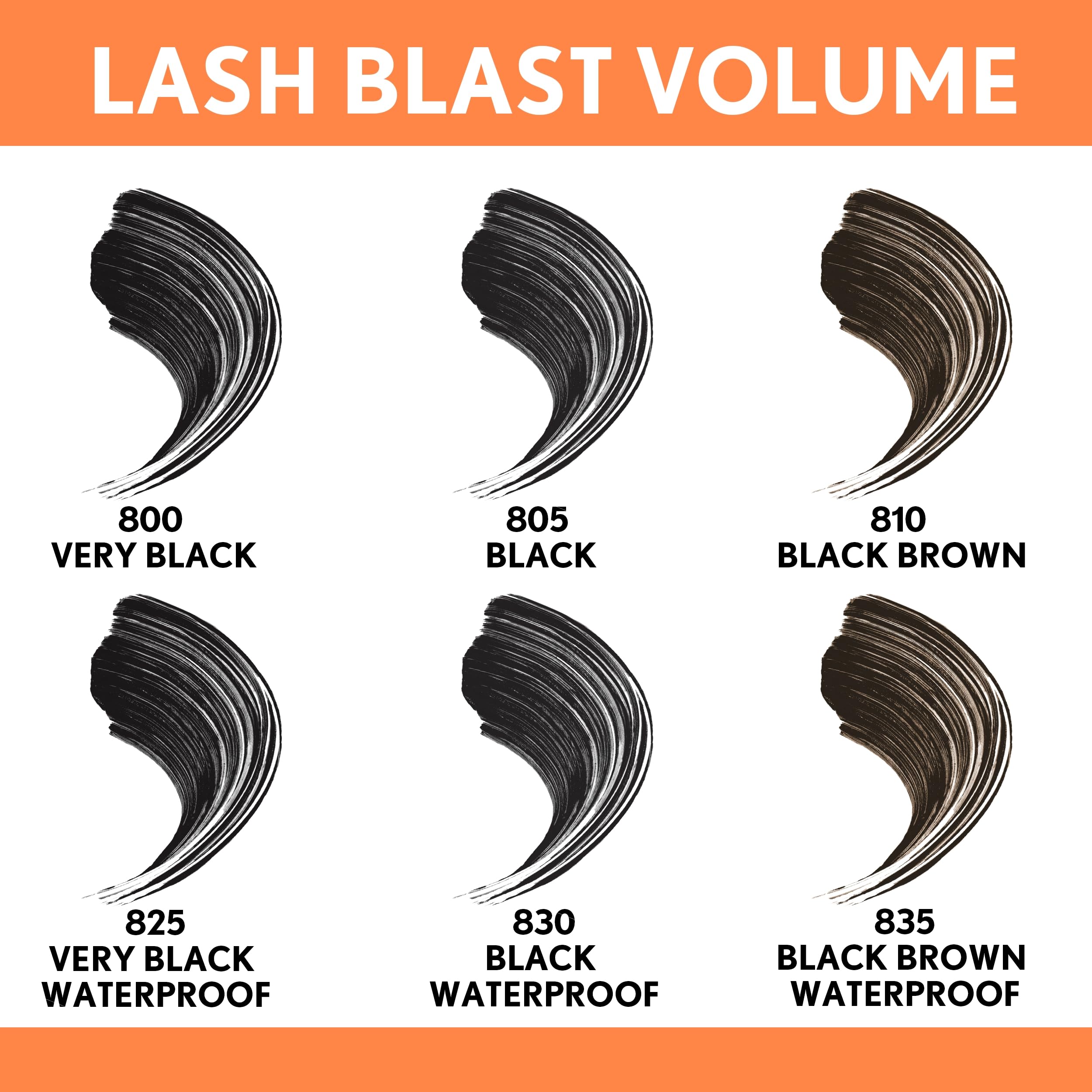 Cover Girl Lash Blast Volume Mascara, Brown