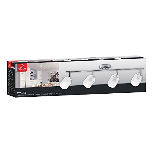 Globe Electric 59267 Kit Track Lighting, 0, Chrome