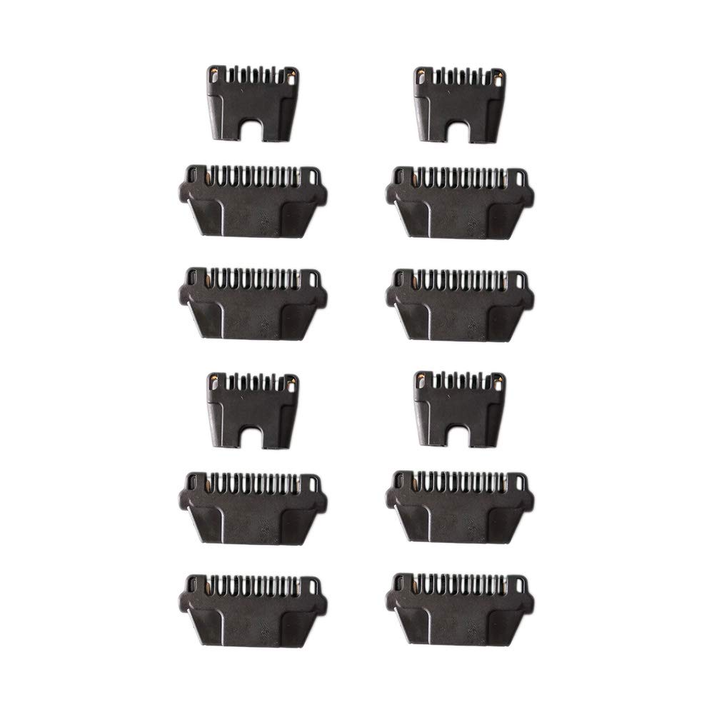 Replacement Thermicon Refill Tips for NONO Hair Removal Epilator 8800 Mini Pro 3 and Pro 5 (8 Wide &4 Narrow)