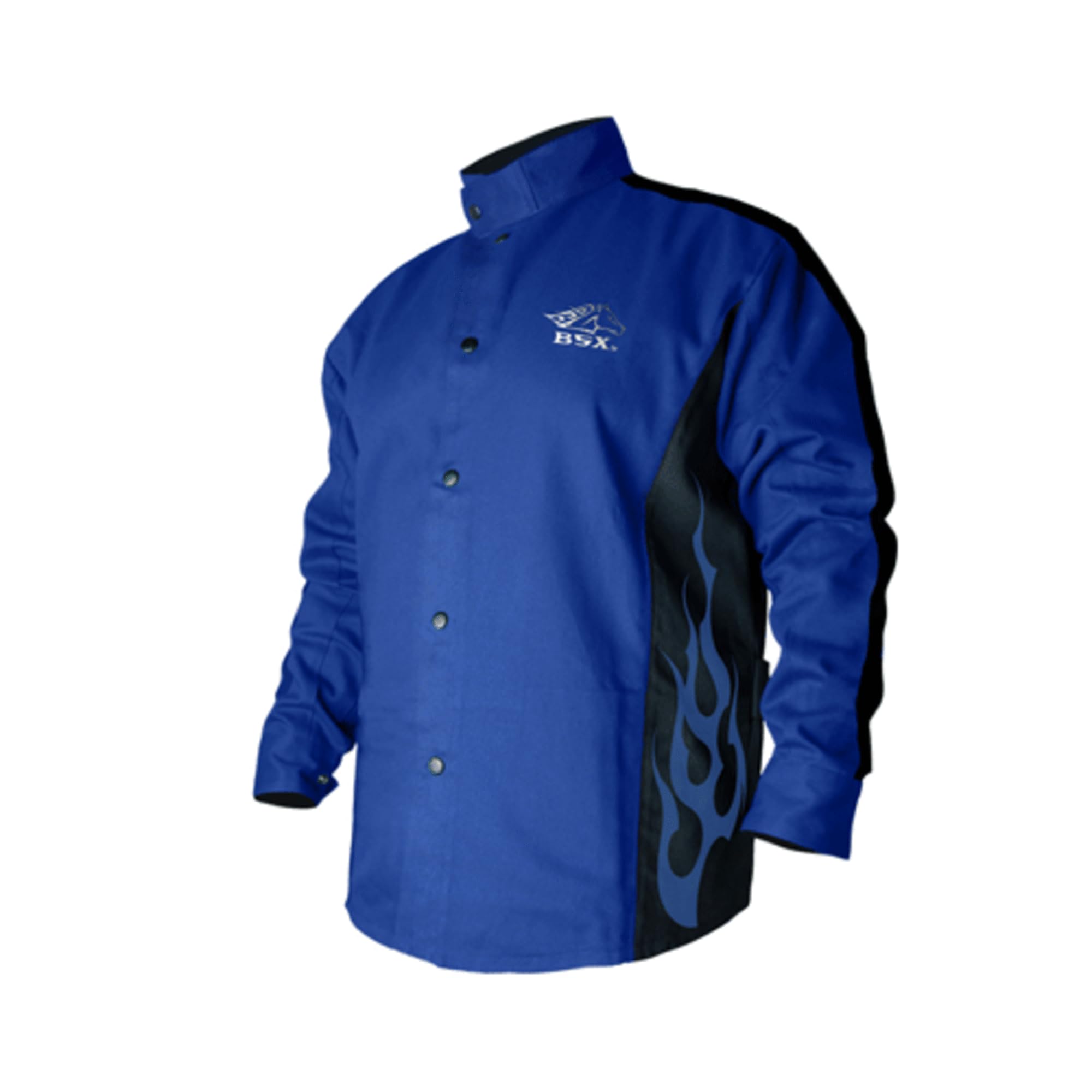 Black Stallion unisex adult Long Sleeve REvco BSX Mens welding jacket coat 3XL, Royal Blue,blue, 3X-Large US
