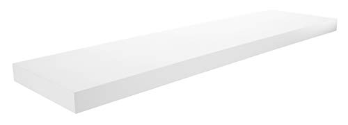 Kiera Grace Kieragrace Stockholm Aberg Led Light Modern Floating Shelf, 36 in, White