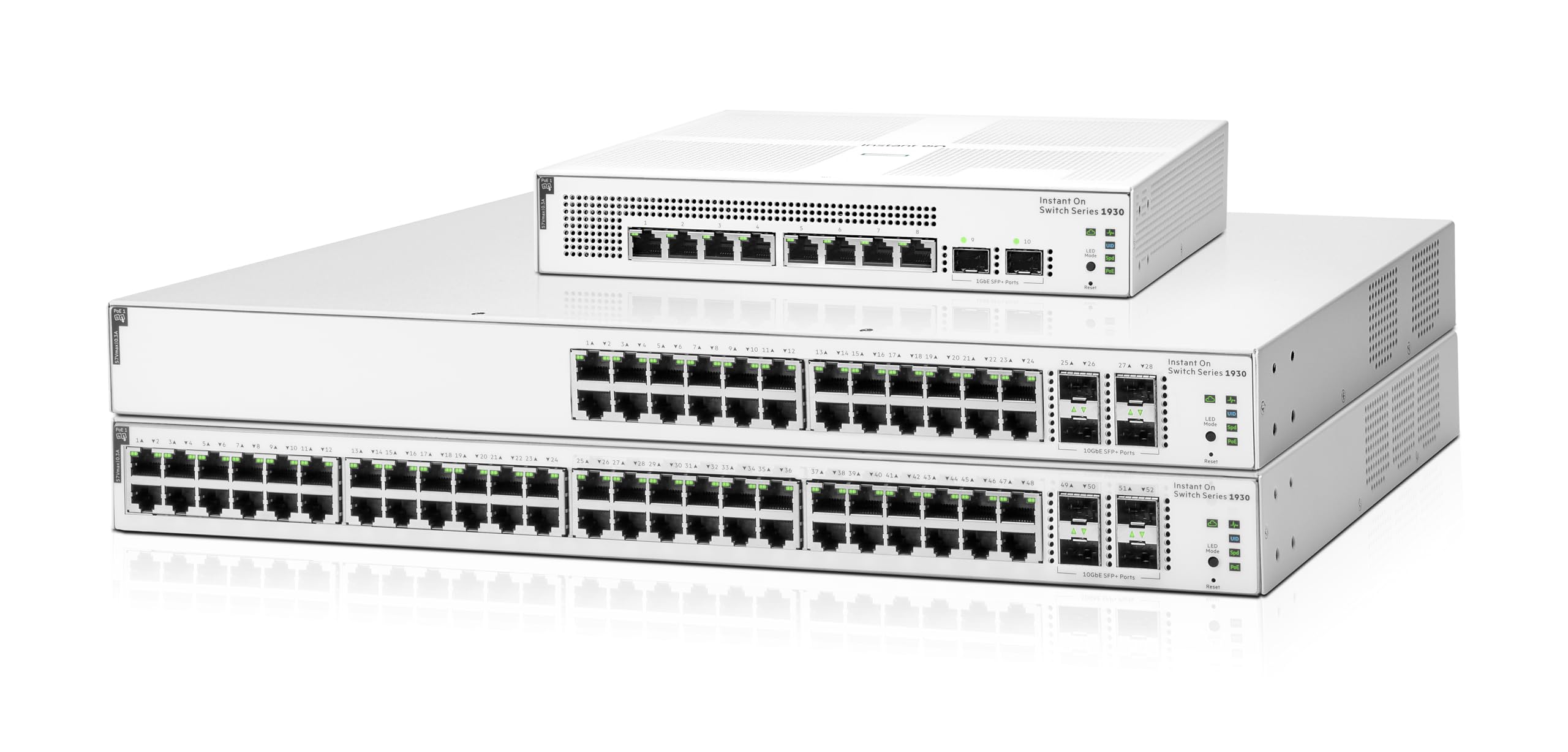HPE Aruba Instant On 1930 8G 2SFP Switch - Switch - 10 Ports - Managed - Rack-mountable