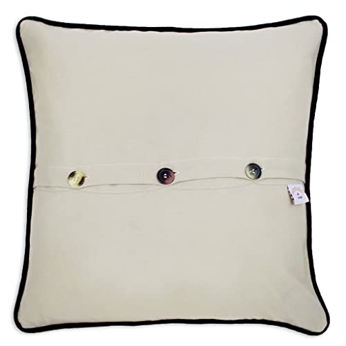Catstudio Fort Worth Embroidered Decorative Throw Pillow