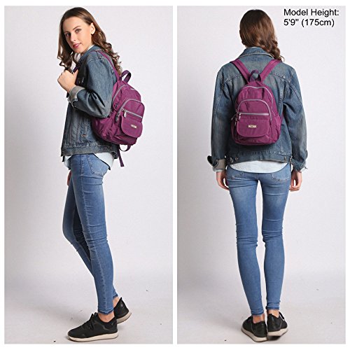 AOTIAN Mini Nylon Women Backpacks Casual Lightweight Small Daypack for Girls