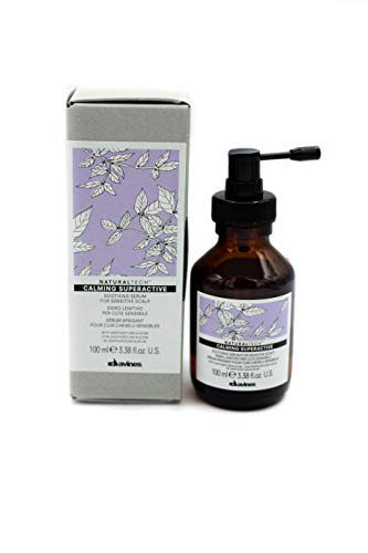 Davines Naturaltech CALMING Superactive Soothing Serum, Irritation Relief For Sensitive Scalps, 3.38 Fl. Oz.