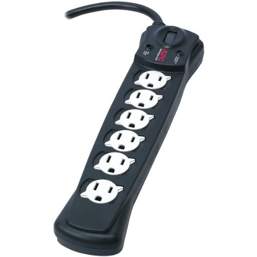 APC P6B 6-Outlet Essential SurgeArrest(R) Surge Protector PET2