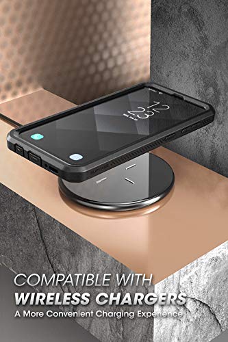 SUPCASE Unicorn Beetle Pro Series Phone Case for Samsung Galaxy A50/A30s, Built-in Screen Protector Full-Body Rugged Holster Case for Galaxy A50 2019 Release (Black)