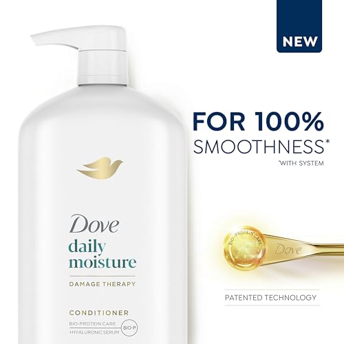 Dove Ultra Care Conditioner Daily Moisture Pack of 4 For Dry Hair Conditioner with Bio-Restore Complex 31 oz