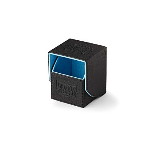 Arcane Tinmen Dragon Shield: Nest Deck Box - Black and Blue, Small, (ART40103)