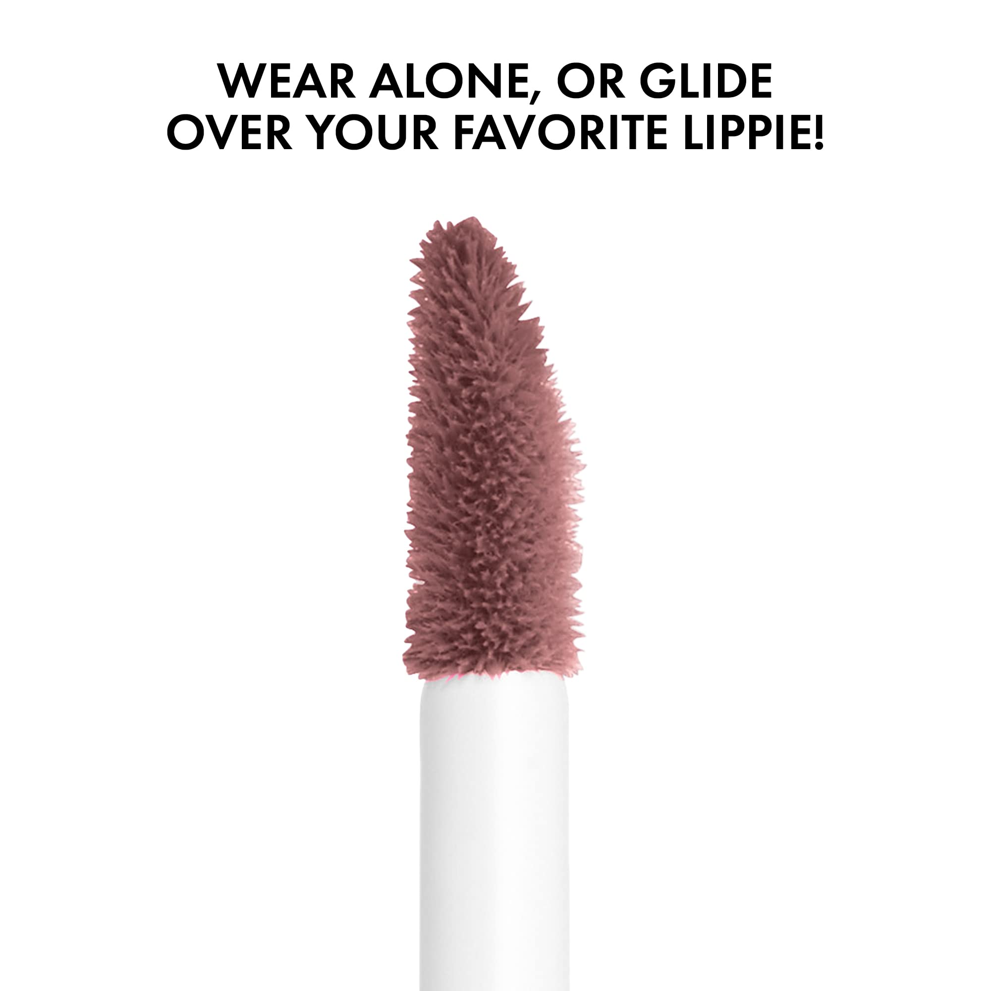 NYX PROFESSIONAL MAKEUP Butter Gloss, Non-Sticky Lip Gloss - Cinnamon Roll (Dusty Nude Mauve)