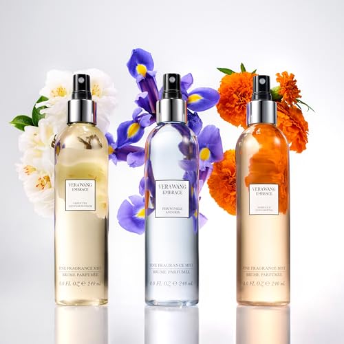 Vera Wang Embrace Periwinkle + Iris Body Mist + Eau de Parfum Gift Set, Notes of Bergamot, Periwinkle, and Vanilla, Women's Fragrance, Long Lasting, Everyday Fragrance