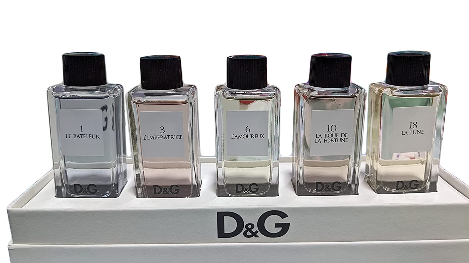 Dolce & Gabbana 5 Piece Mini Splash Gift Set for Unisex