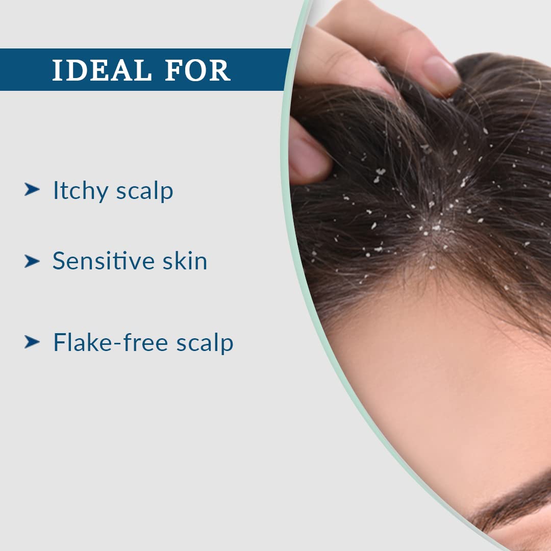 FCL 2% Salicylic Acid T-Shampoo with 1% Tea Tree Oil | Dandruff Shampoo, Psoriasis Shampoo | Itchy Scalp Treatment | Control Excess Oil & Reduces Acne - 6.76 Fl Oz