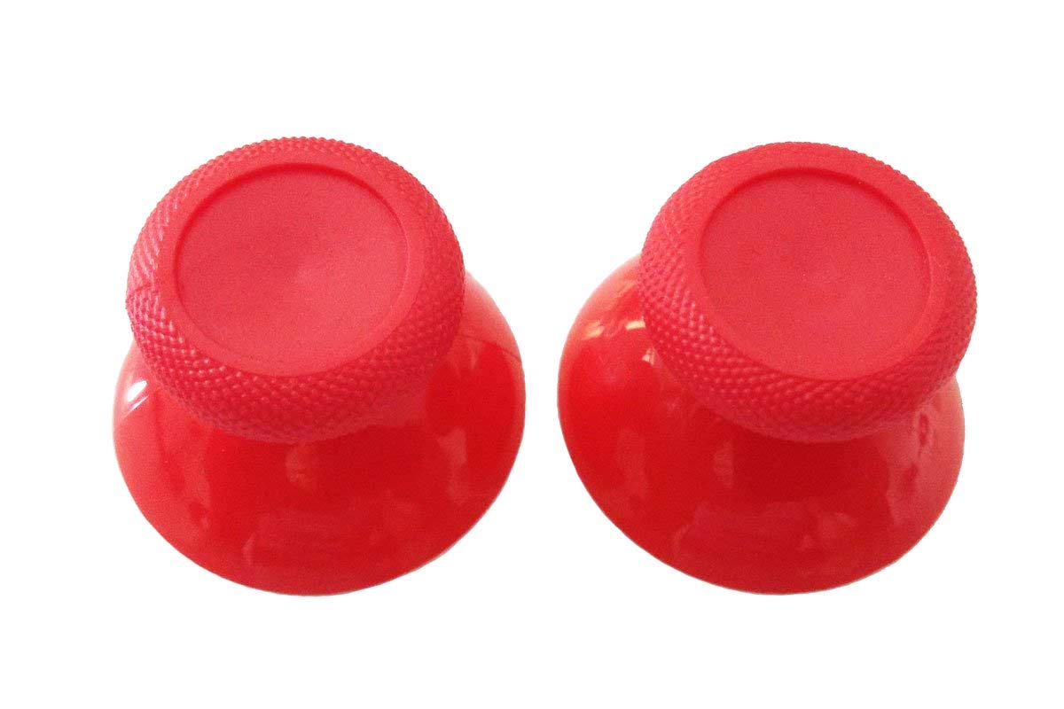 4X Replacement Analogue Thumbsticks for Xbox One/ PS4 Controllers - Red