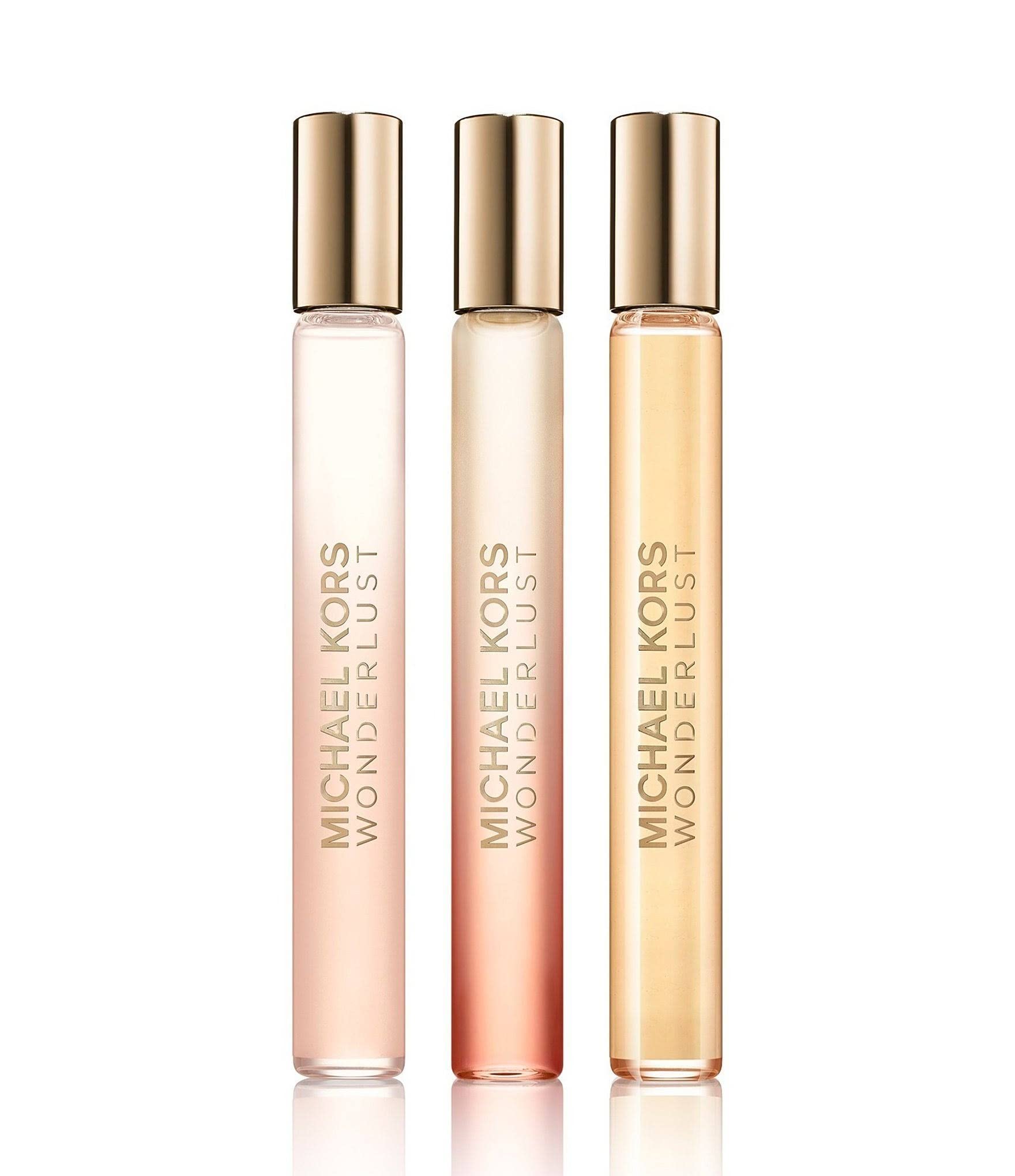 Michael Kors Wonderlust 3 Piece Purse Spray Set for Women (Includes 3x 0.34 Fl Oz Purse Spray)