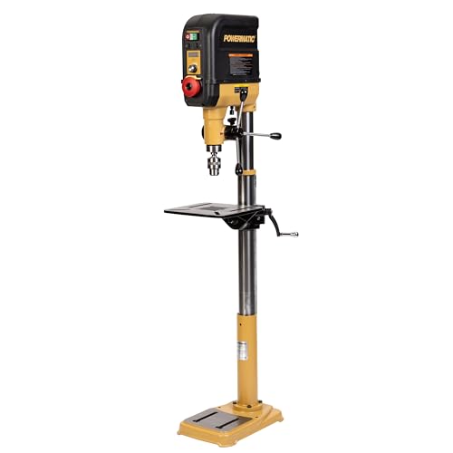 Powermatic 15-Inch Variable-Speed Floor Drill Press, 3/4 HP, 115V 1Ph (Model PM2815FS)