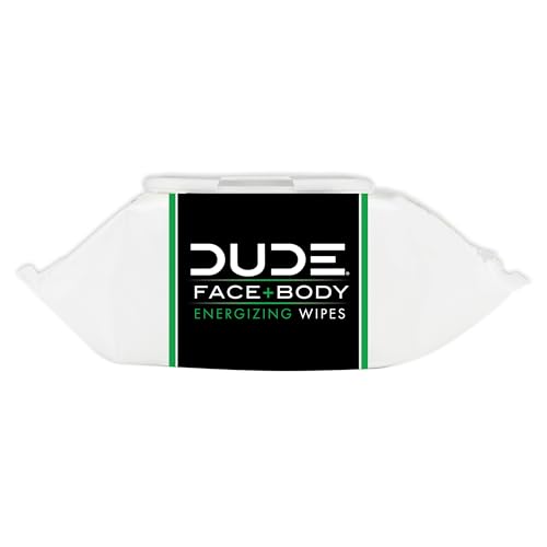 Dude Wipes - 3 Pack, 90 Wipes, Infused with Energizing Pro Vitamin B5, Alcohol Free and Hypoallergenic Cleansing Wipes