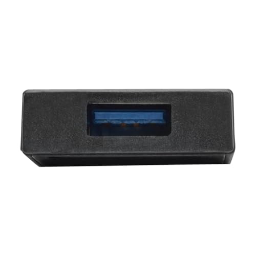 Eaton Tripp Lite 4-Port Portable Slim USB 3.0 Super speed Hub with Built In Cable (U360-004-SLIM)