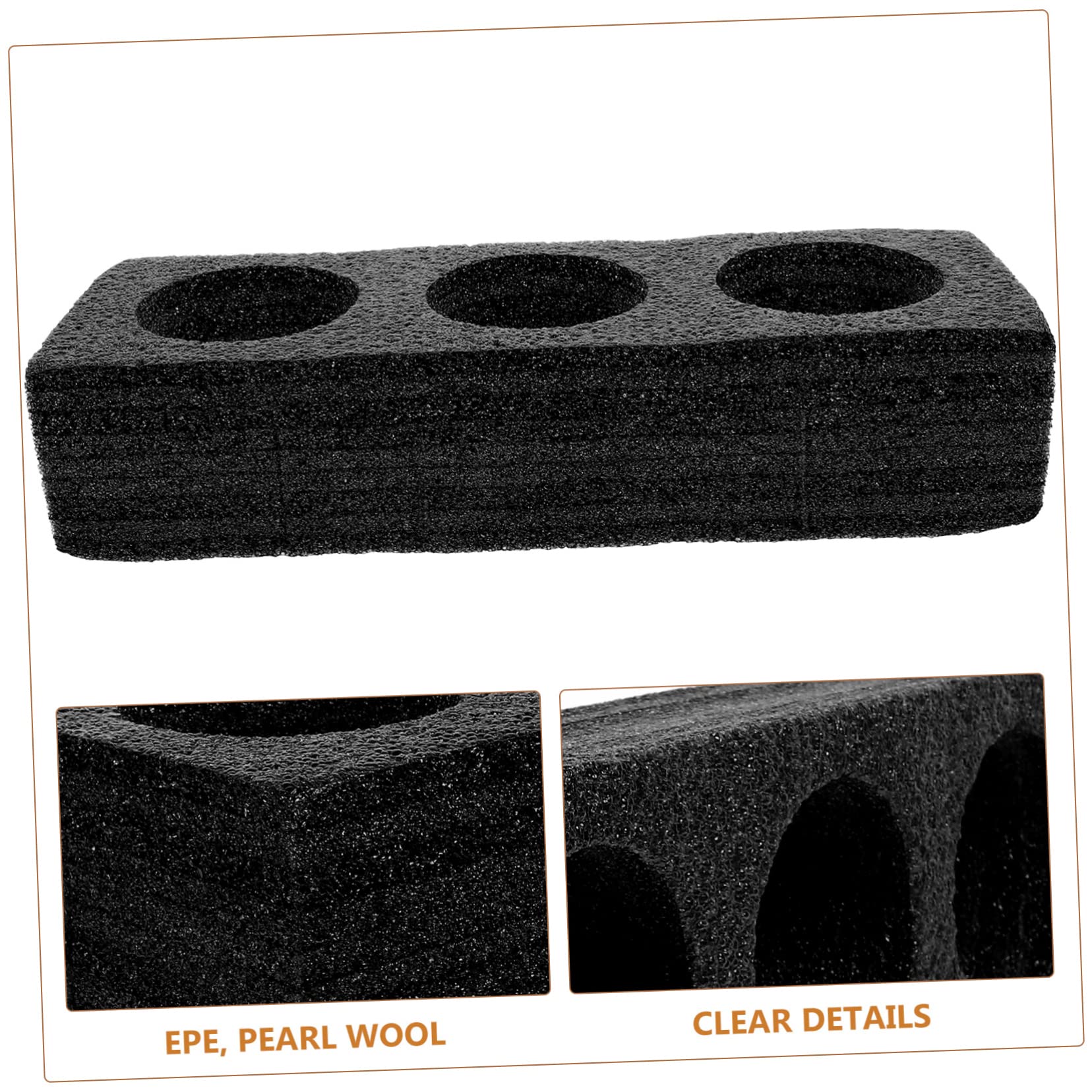 4pcs Milk Tea Cup Holder Beverage Cup Holder Drink Holder Take Out Drink Holder Take Out Fixing Trays Drink Carrier Holder Pearl Wool Coffee Tray Epe Foam Stand re-usable