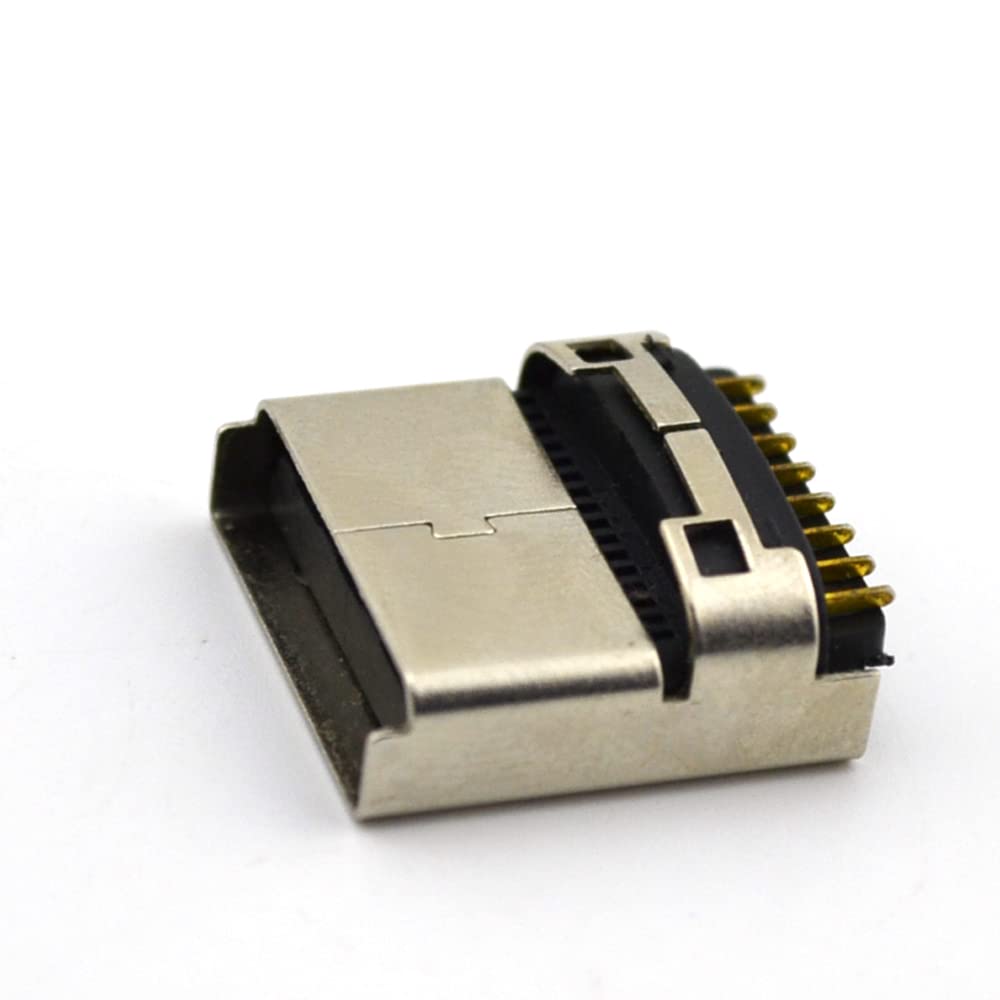 50Pcs Connect Port Socket Interface Connector Slot for Sega DC AV Cable