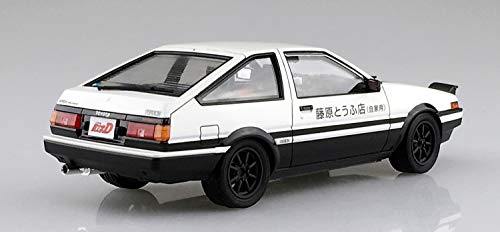 Aoshima Fujiwara Takumi AE86 Trueno Project-D Toyota 1:24 Scale Model Kit